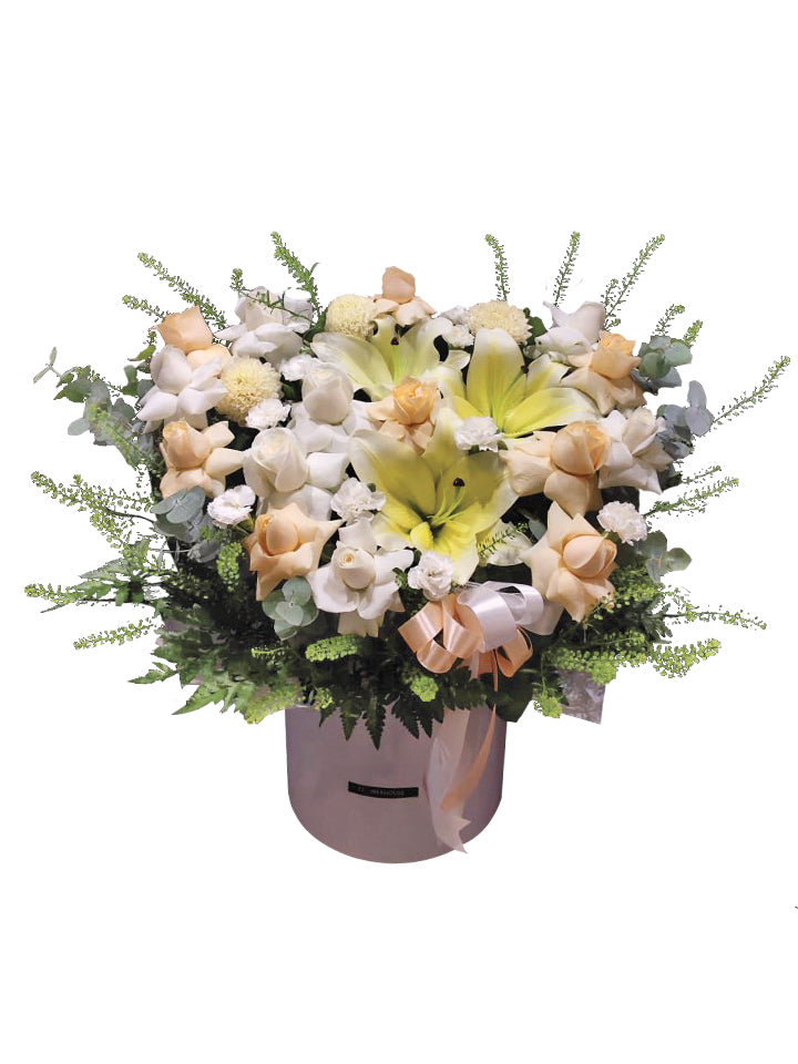 Lilac Posy Box – Flowerhouse